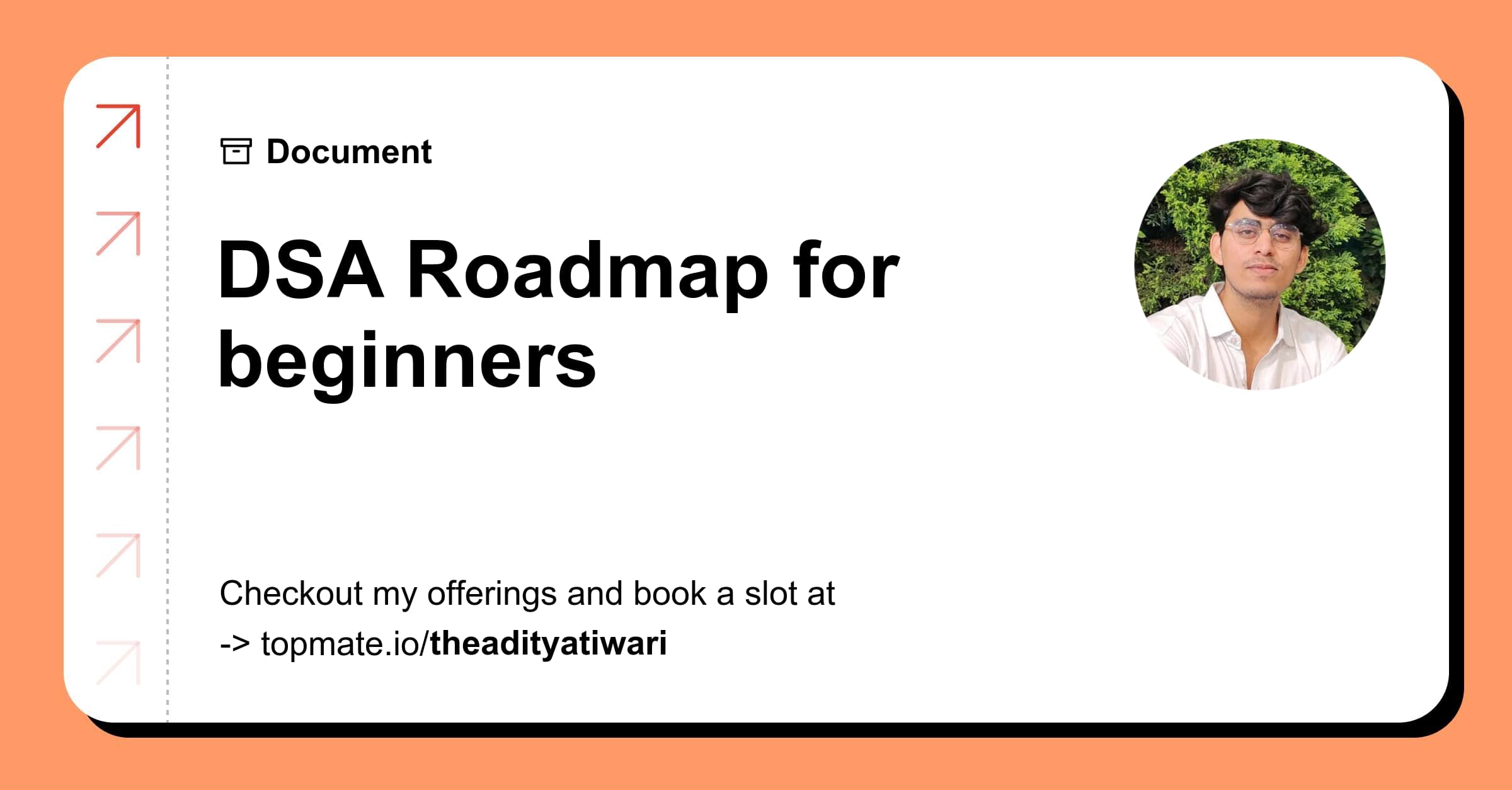 DSA Roadmap for beginners with Aditya Tiwari